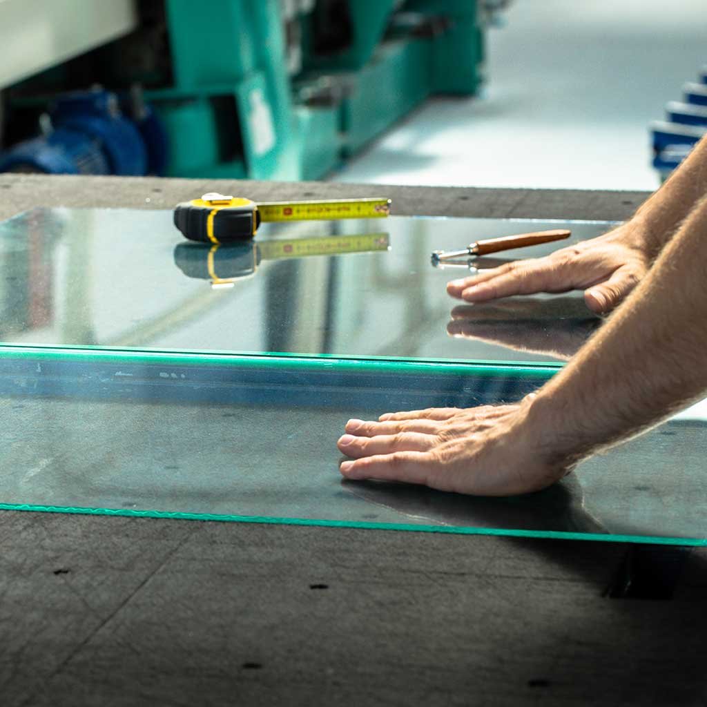 Glass Template Cutting